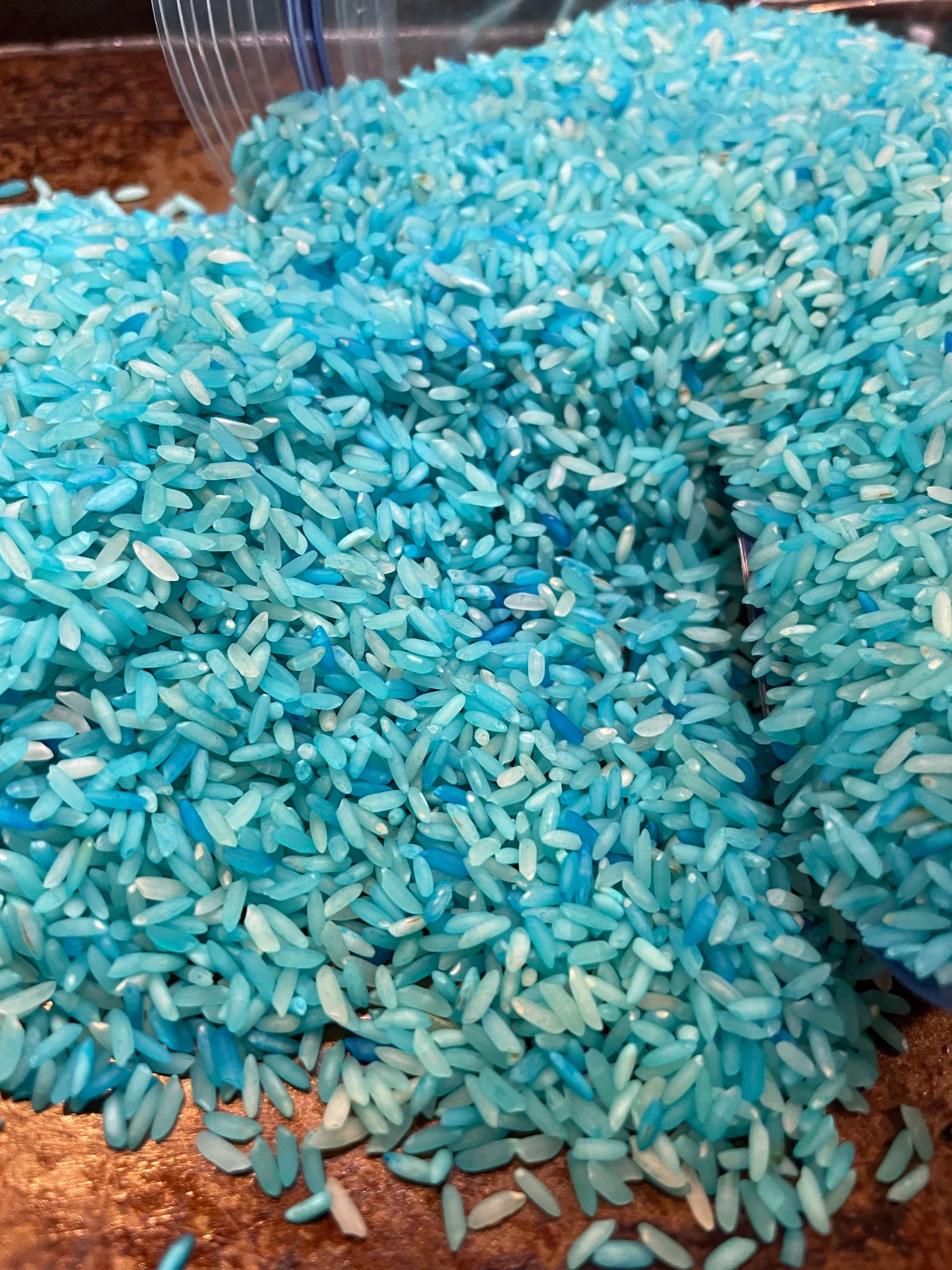 Under the Sea Rice Sensory Activity – Healthy Hatha Mama